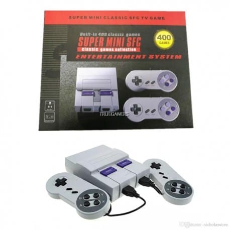 Super Mini SFC built-in 400 classic games TV - M2