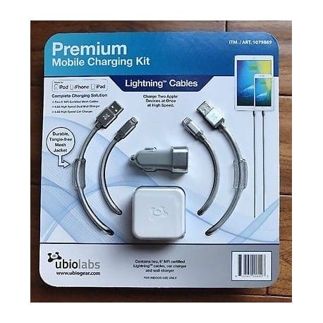 Ubiolabs Premium Mobile Charging Kit - M2